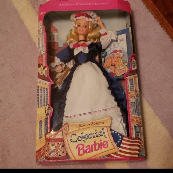 Mattel | Toys | Colonial Barbie Nib | Poshmark
